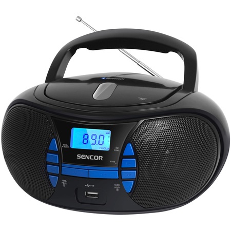 Radio, Sencor, SPT 2700BK, Bluetooth, USB, MP3, Negru - eMAG.ro