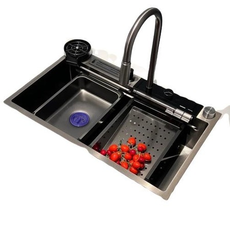 Chiuveta Silver, smart multifunctionala de bucatarie, Baterie si ...