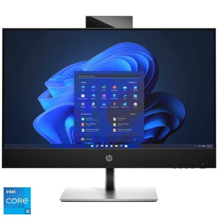 Sistem All-in-One HPOne 440 G9 cu procesor Intel® Core™ i5-13500T pana la 4.6 GHz, 23.8'', Full ...