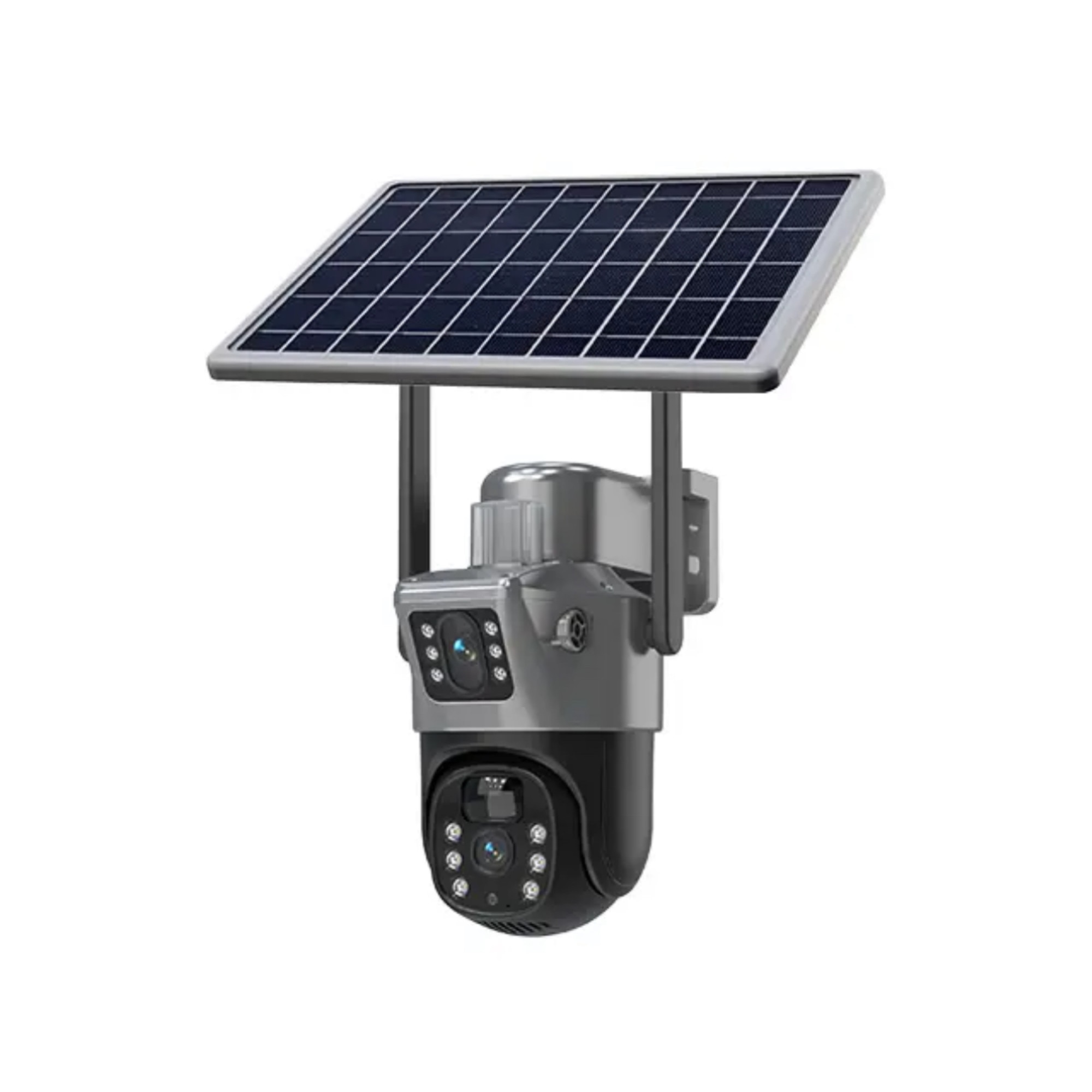 Camera de supraveghere Hongnaer VCS-09, 4G SIM, 4MP, incarcare solara ...