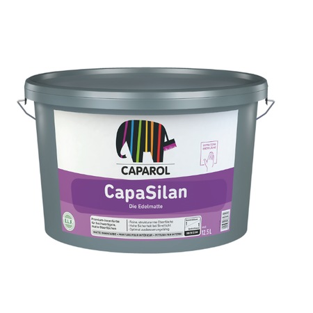 Vopsea lavabila siliconica superioara Caparol CapaSilan 5l - eMAG.ro