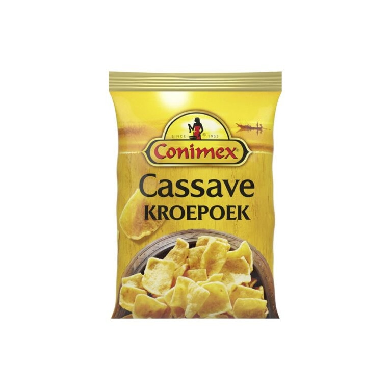 Creveti chipsuri, Conimex, Kroepoek Cassave, 75 g - eMAG.ro