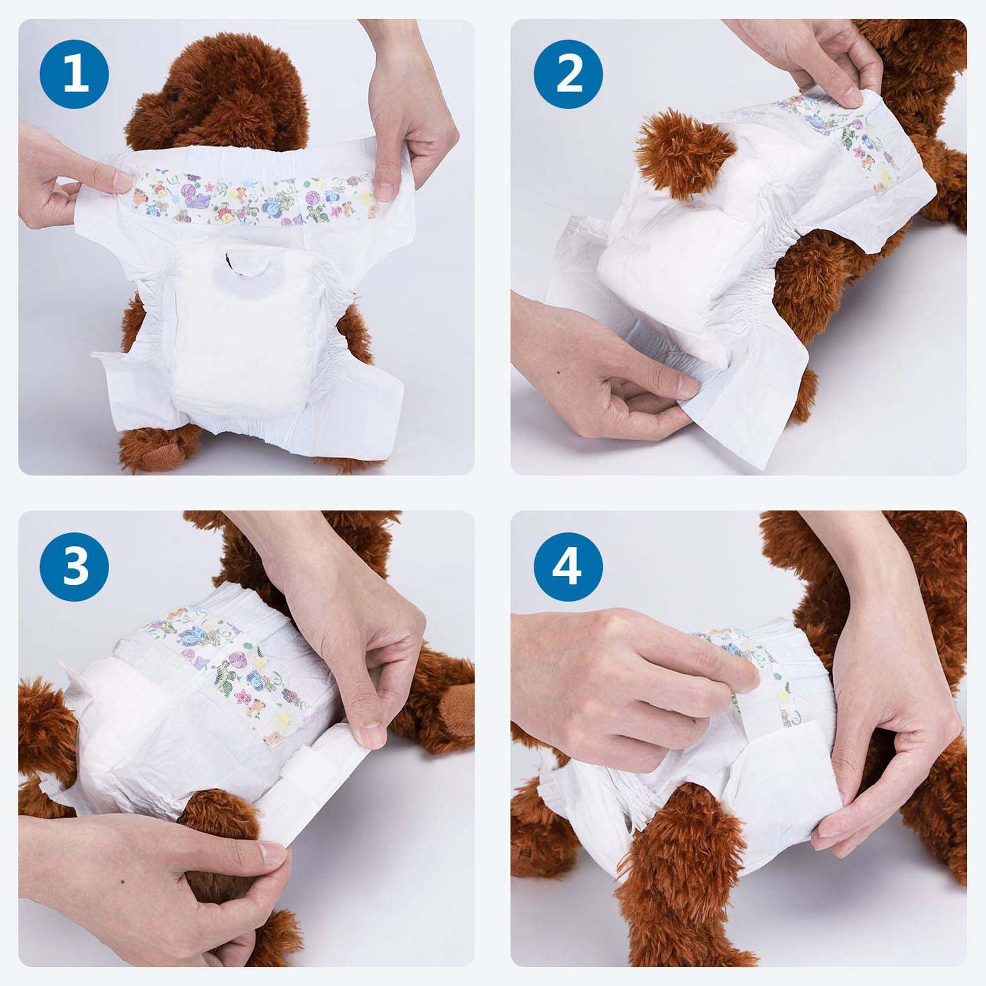 Scutece Pentru Caini Si Catea, Nobleza, Xs 1-3 Kg, 12 Bucati - eMAG.ro