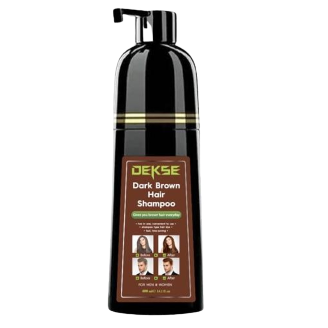 Sampon colorant DEXE, efect de lunga durata, maro, 400ml - eMAG.ro