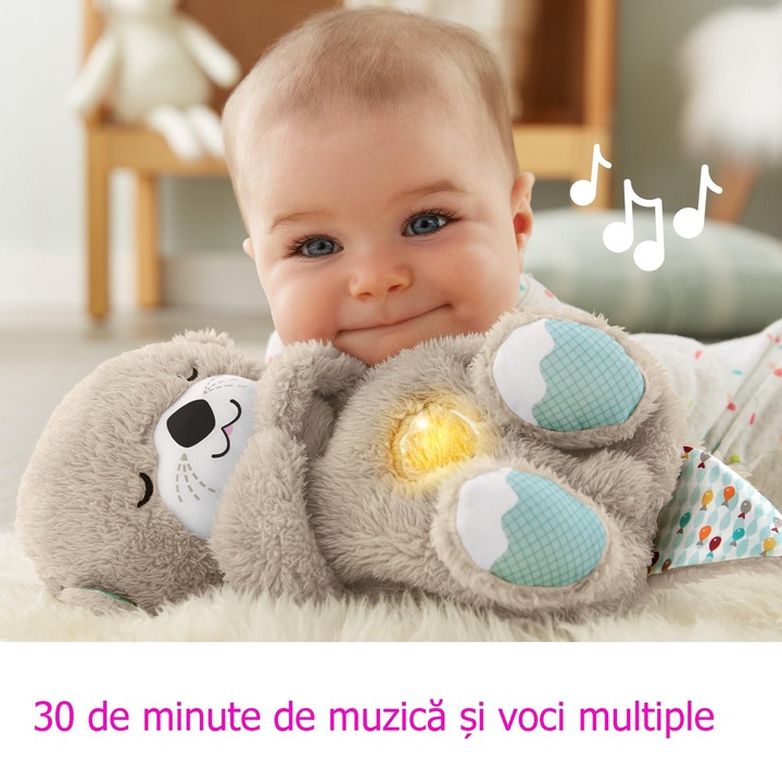 Ursulet de plus interactiv cu efecte de lumina si muzica, functie de ...