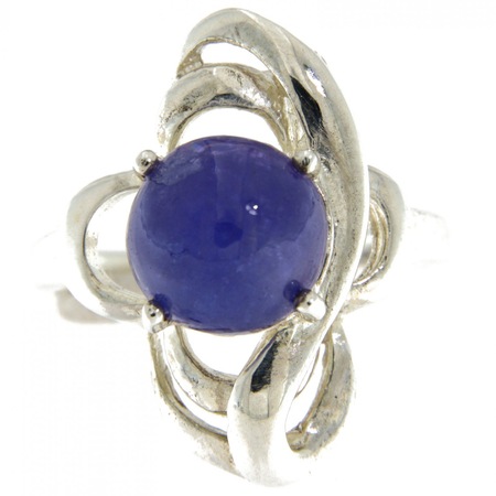 Inel Argint 925 cu Tanzanit Natural - Eleganta Contemporana si ...