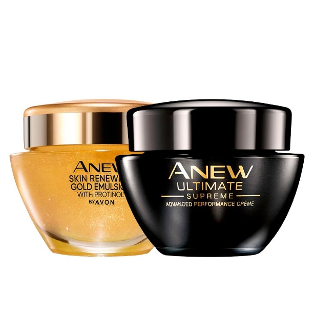 Set creme de fata Avon Anew, efect de intinerire, 2 piese, 50ml - eMAG.ro