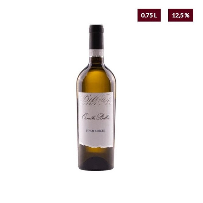 Vin Alb Italian Ornella Bellia Pinot Grigio Classic D.O.C 0.75l - eMAG.ro