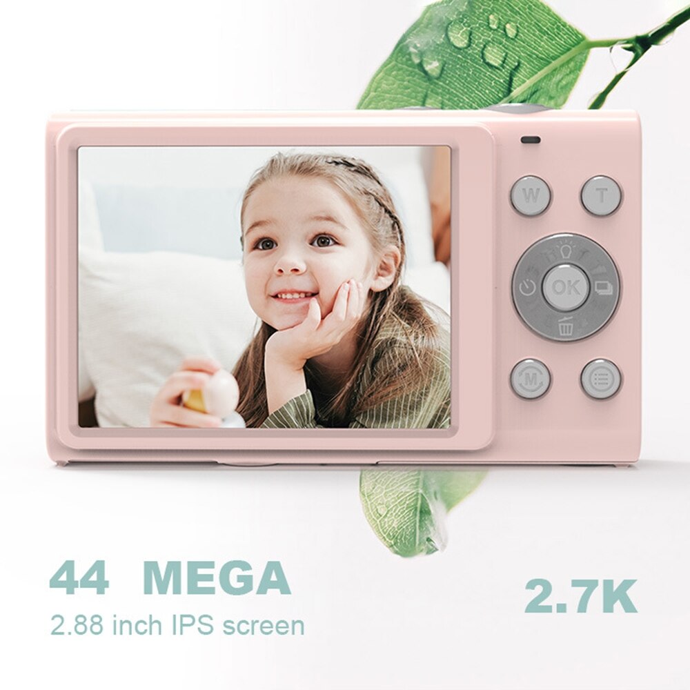 Camera foto digitala pentru copii, Ecran de 2.4 inch, Rezolutie de 44MP ...