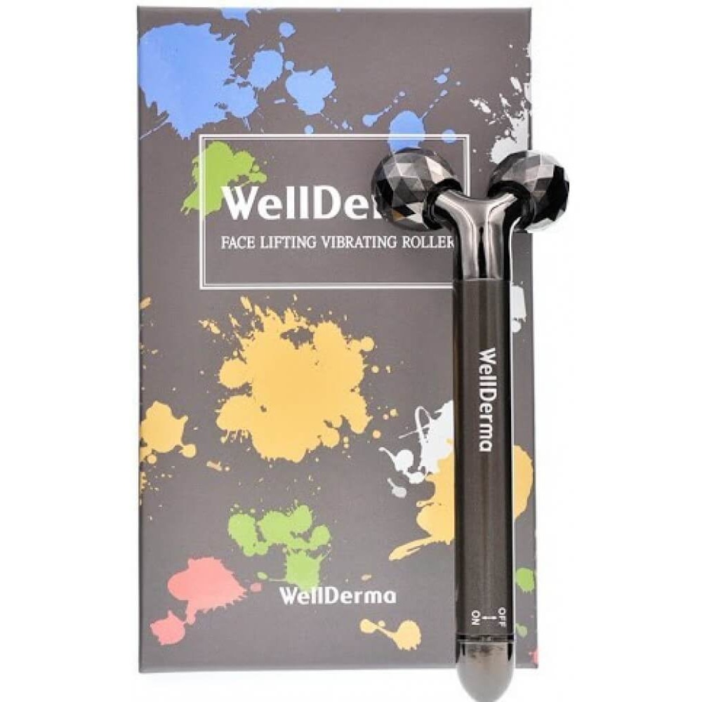 Aparat cu vibratii pentru lifting facial Wellderma lifting roller - eMAG.ro