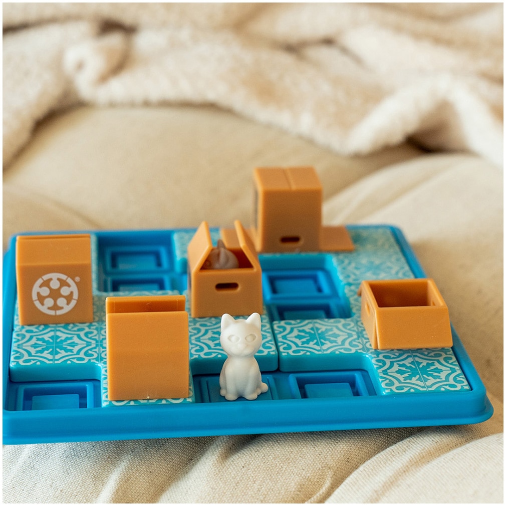 Joc Smart Games - Cats and Boxes, lb. romana - eMAG.ro