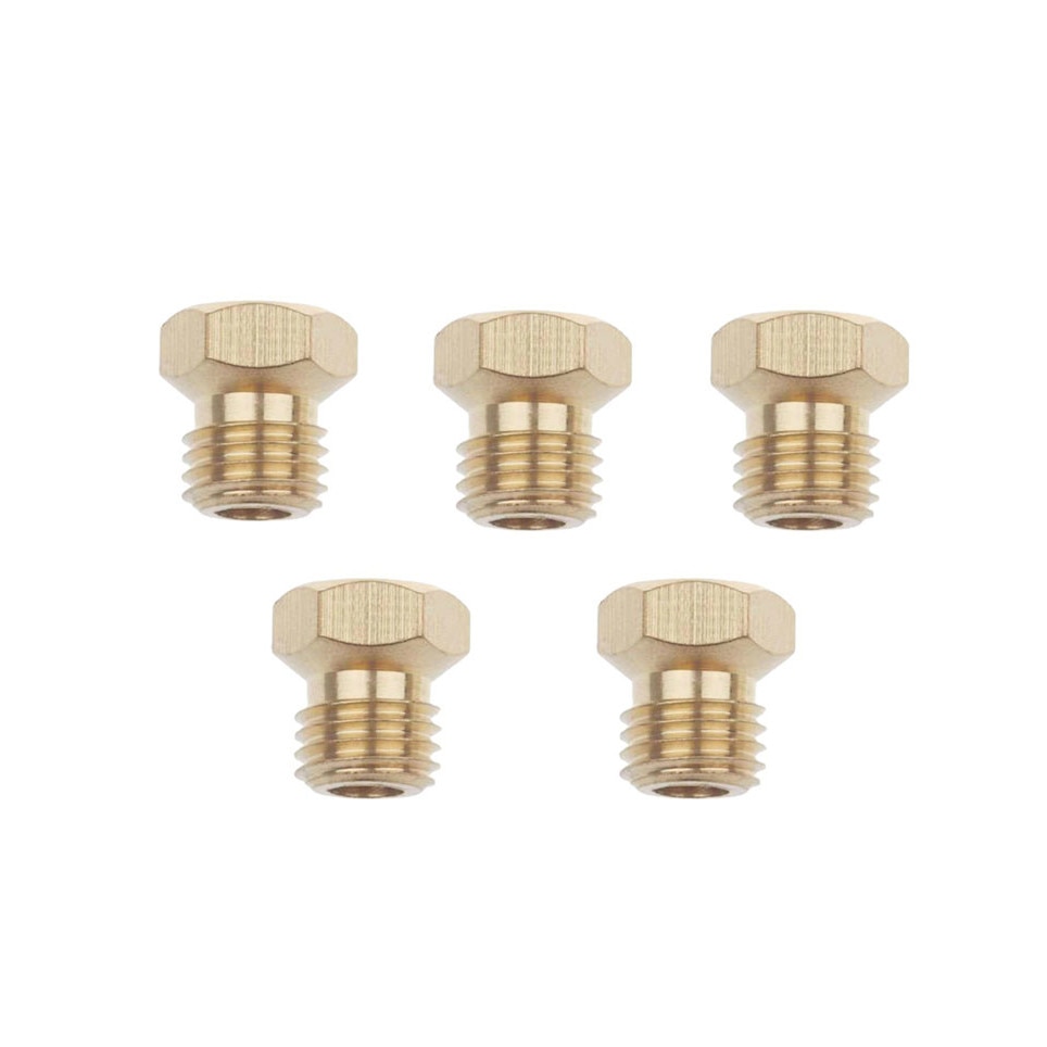 Set 5 duze aragaz SABA, JENUOS®, filet, M6x0.75, conversie gaz metan ...