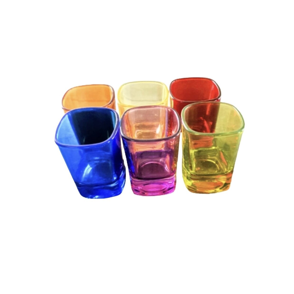 Set 6 pahare shot 50ml curcubeu - eMAG.ro