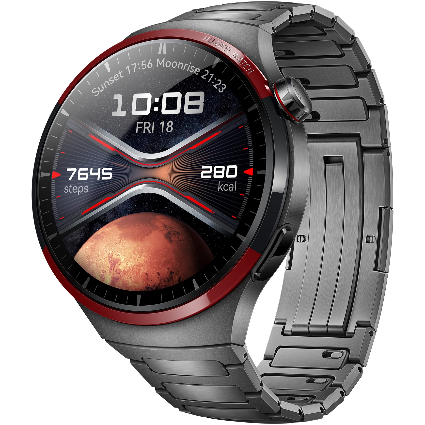 Huawei Watch 4 Pro okosóra, Space Edition, űrtechnológiájú titán tok ...