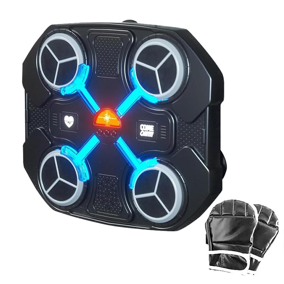 Aparat de box cu muzica Bluetooth, montare pe perete, lumini ...