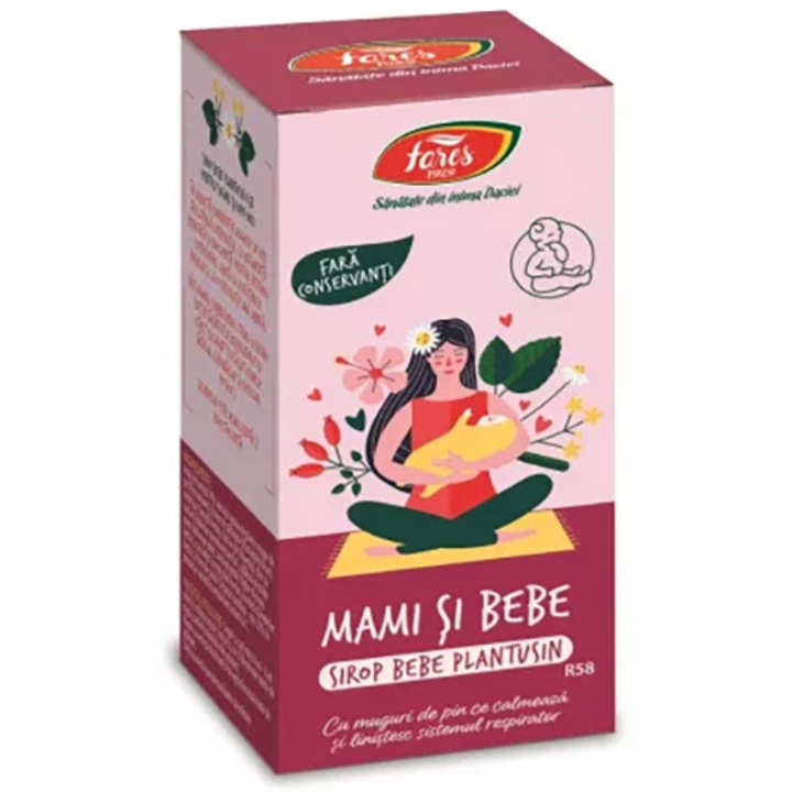 Sirop Plantusin Mami si Bebe, Fares, 100 ml - eMAG.ro