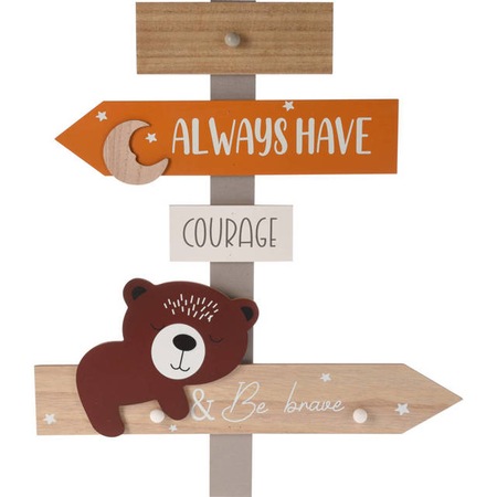 Cuier pentru copii Zoo, 44 x 3, 5 x 51, 5 cm - eMAG.ro