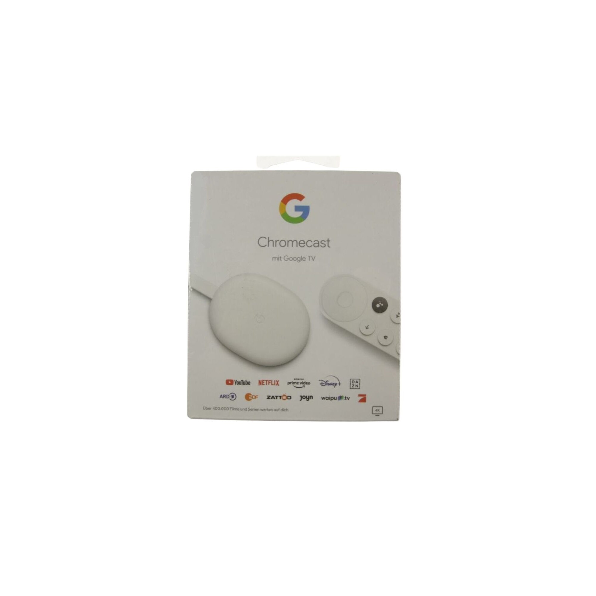 Mediaplayer Google Chromecast 4K, HDR10+, WiFi, Bluetooth, control ...