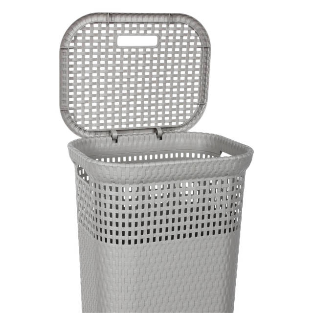 Cos de rufe cu capac, model ratan, 60 litri - eMAG.ro