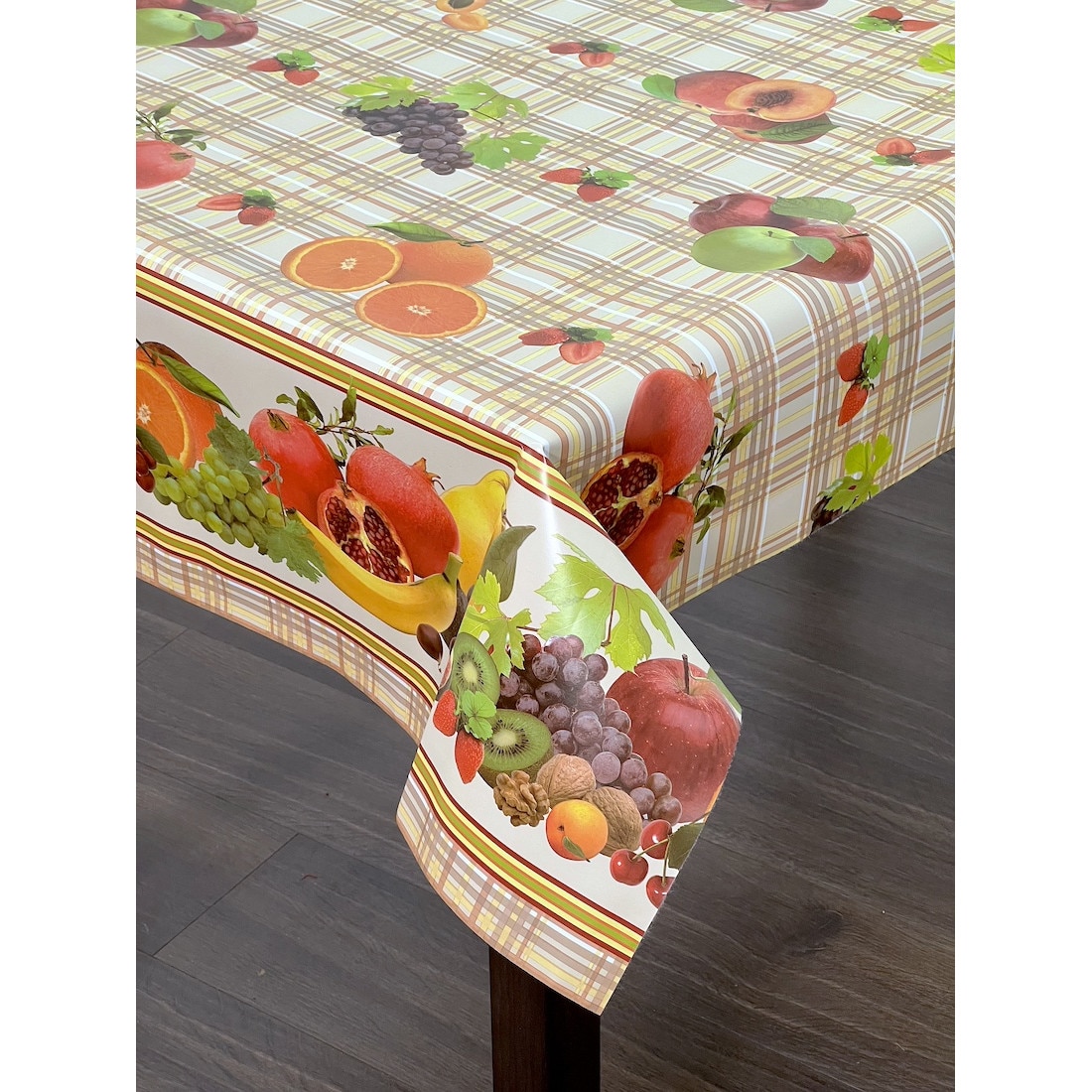 Fata de masa tip musama, Crem fructe, 100 x 140 cm - eMAG.ro