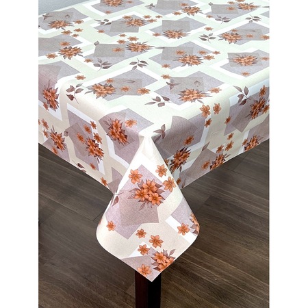 Fata de masa tip musama, Mov Triunghi, 140 x 300 cm - eMAG.ro