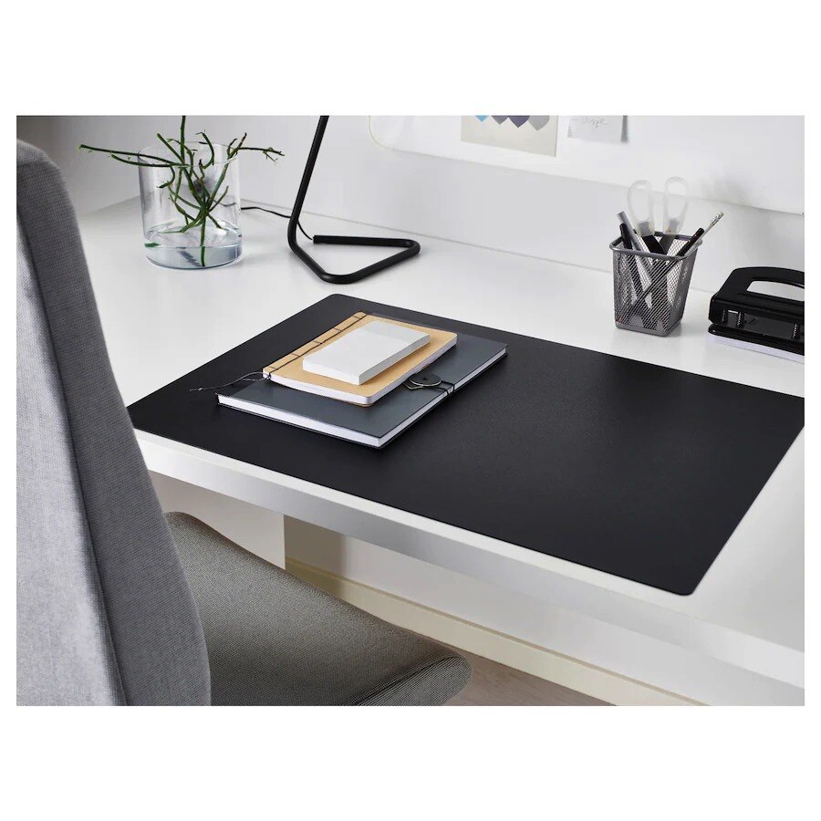 Mapa de birou din plastic, neagra, 65x45 cm - eMAG.ro