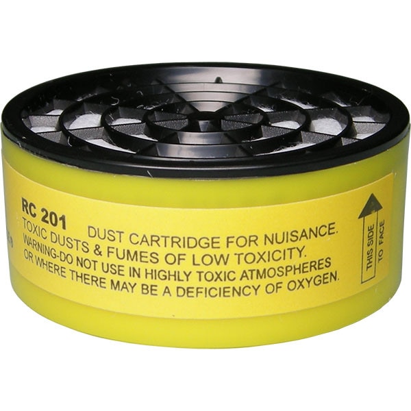 Респираторна защитна маска, с 2 филтъра RC201, за работа в среда с ...