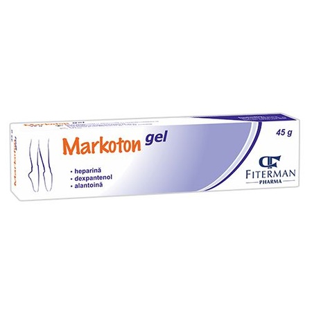 Gel Markoton, pentru dureri si arsuri, 45 g, Fiterman - eMAG.ro