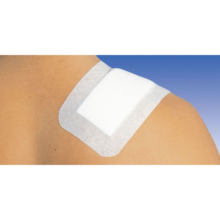 Plasture steril autoadeziv cu corp absorbant pentru protectia tuturor ...