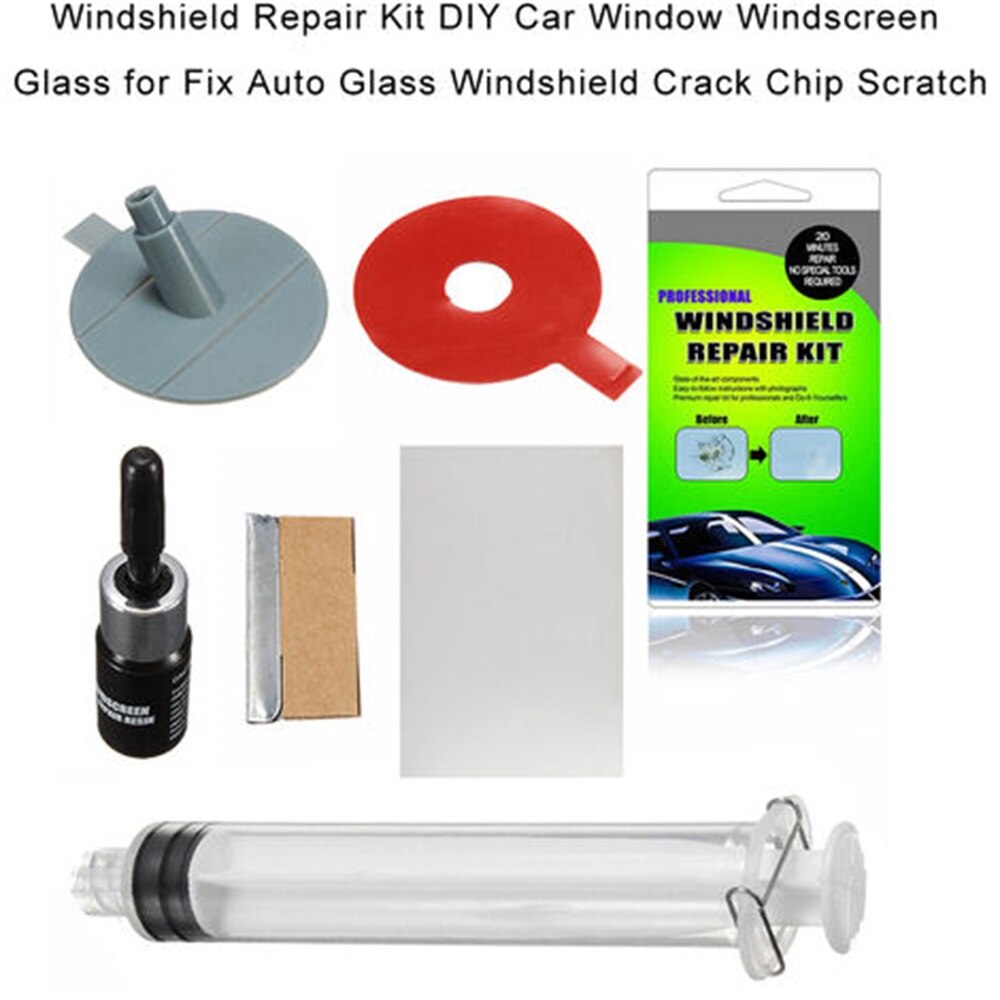 Kit Reparare Parbriz, Set Complet, Transparent - eMAG.ro