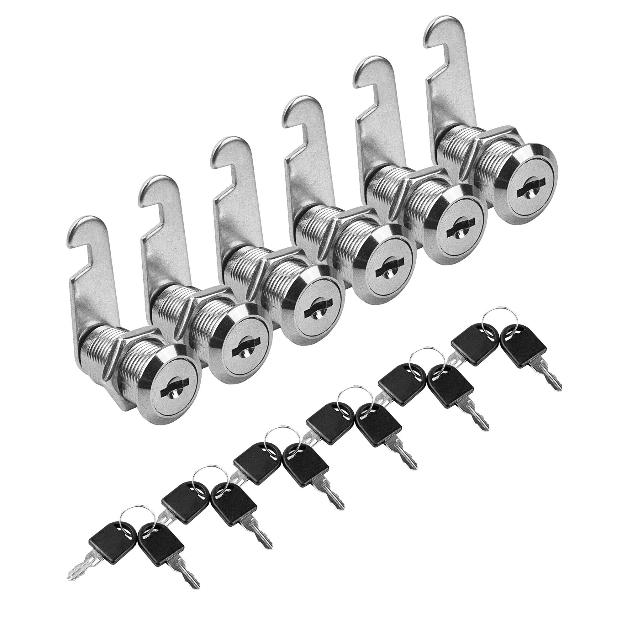 Set 6 Broaste Cilindrice, Zinc Afiat, 30mm, Multifunctionale, Argintiu ...
