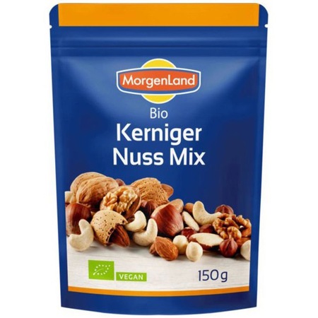 Mix bio de nuci, alune, migdale si caju, 150g Morgenland - eMAG.ro