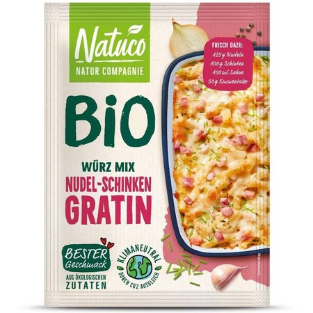 Mix de condimente Paste și șuncă gratin, organic33g - eMAG.ro