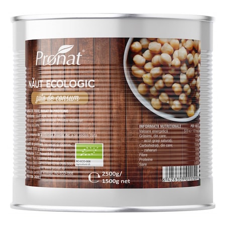 Naut bio gata de consum 2.5kg Pronat - eMAG.ro