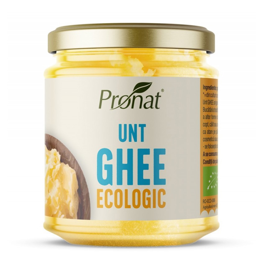 Unt ghee bio 200ml, 145g Pronat - eMAG.ro