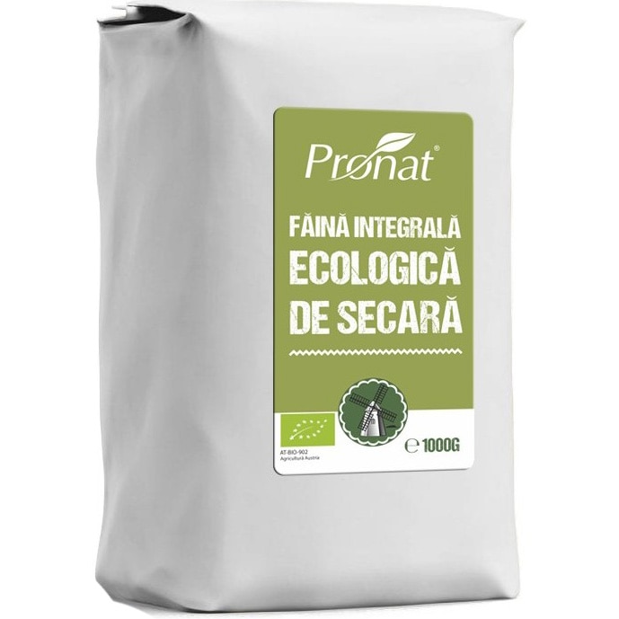 Faina integrala de secara, bio 1kg Pronat - eMAG.ro