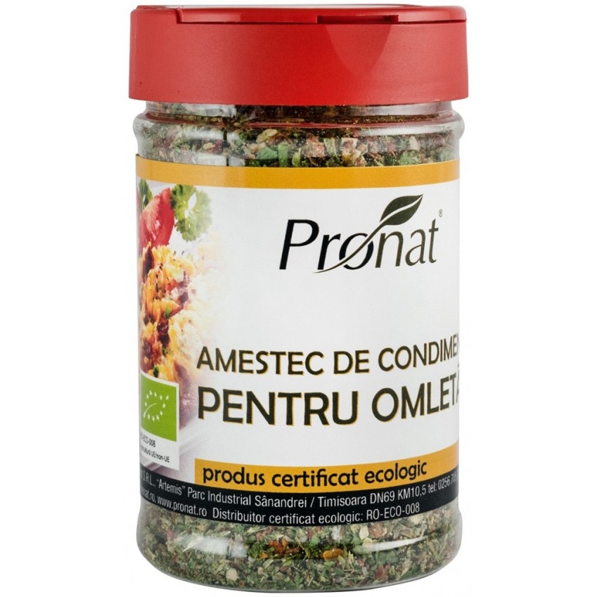 Amestec de condimente bio pentru omleta, 120g Pronat - eMAG.ro
