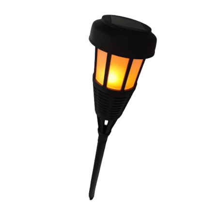 Felinar Solar LED cu Efect Tip Flacara - Lumina Magica pentru Gradina ...
