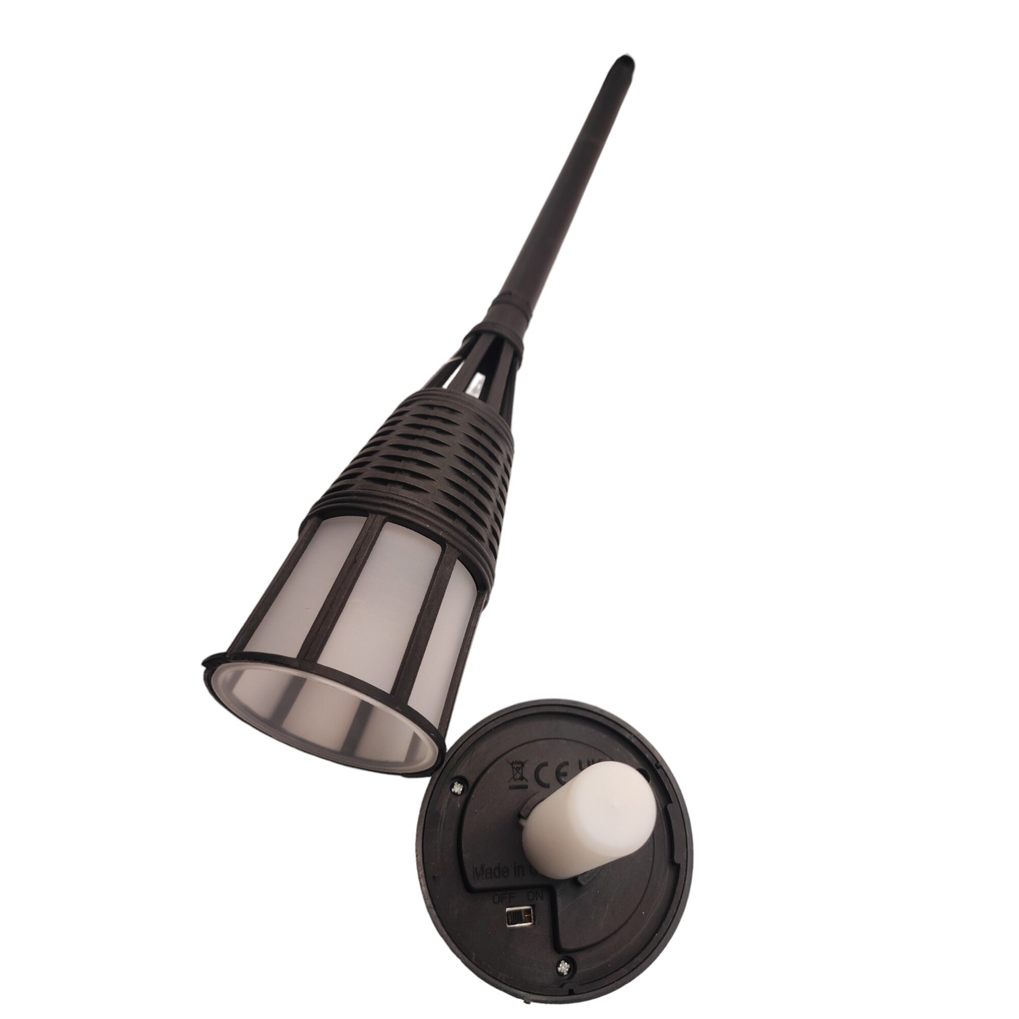 Felinar Solar LED cu Efect Tip Flacara - Lumina Magica pentru Gradina ...
