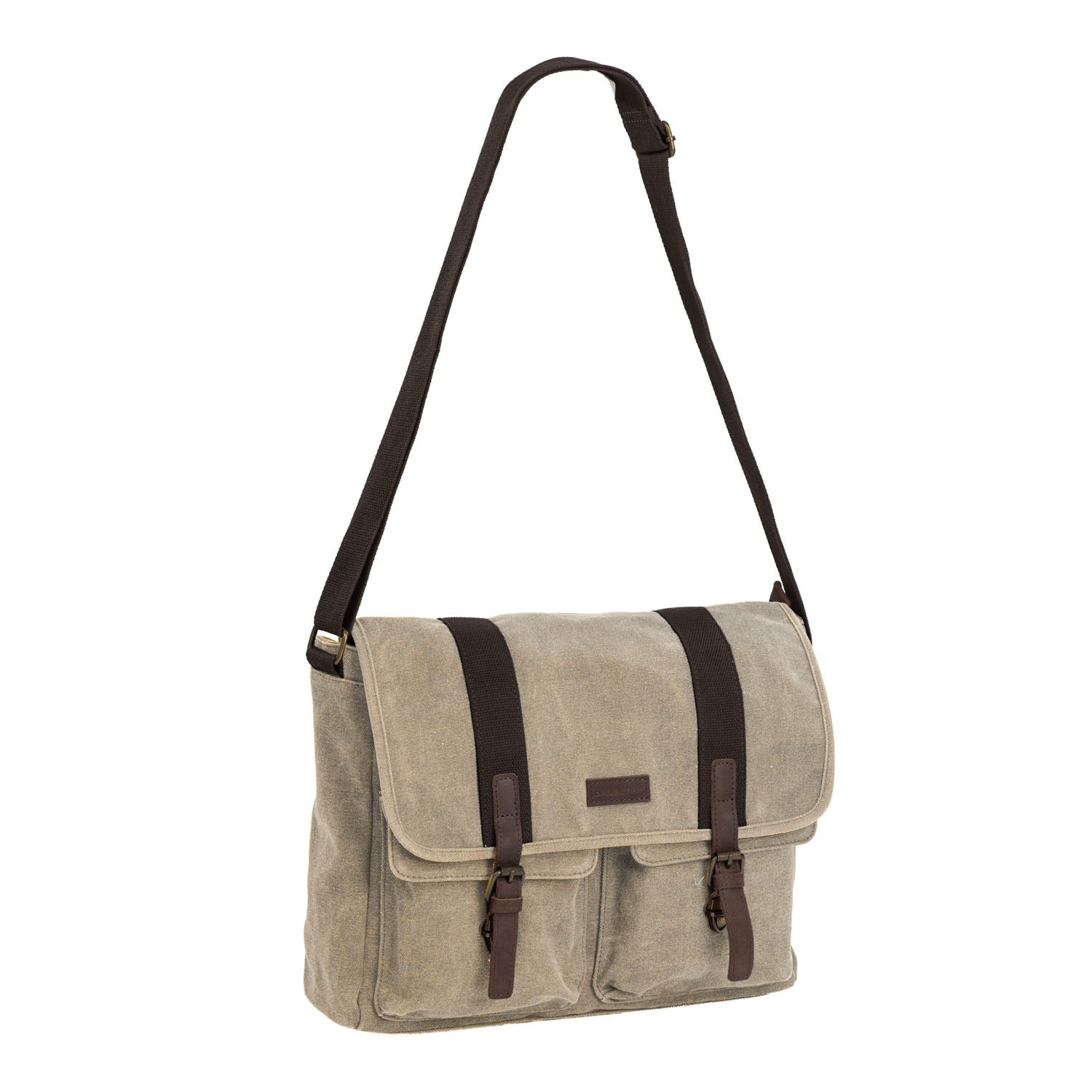 Daniel Ray textil laptoptáska, McAllen sorozat, Khaki - eMAG.hu