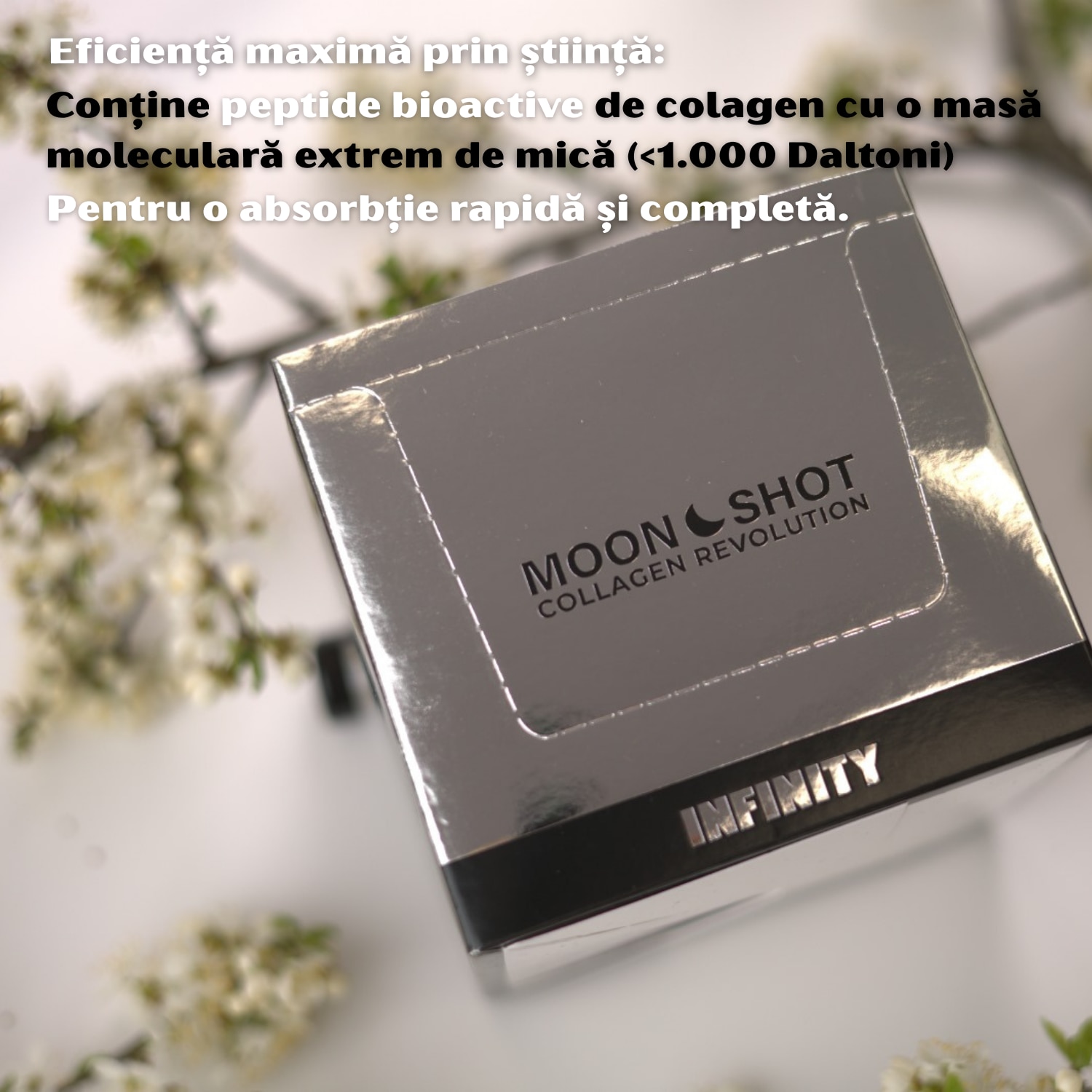 Colagen lichid, supliment alimentar, Infinity Moon Shot Collagen ...
