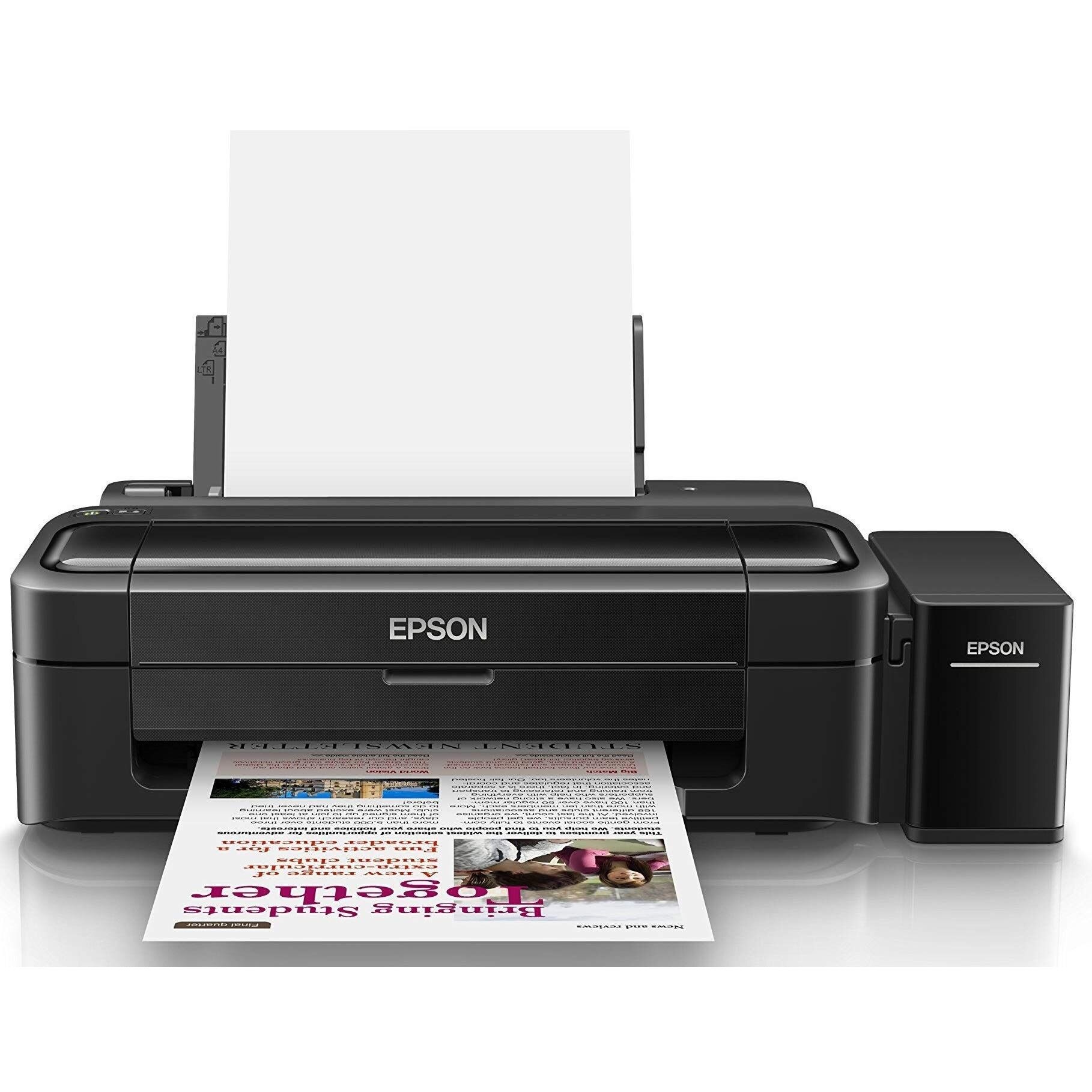 Imprimanta inkjet color Epson L1230, A4, USB 2.0, 33 ppm negru, 15 ppm ...