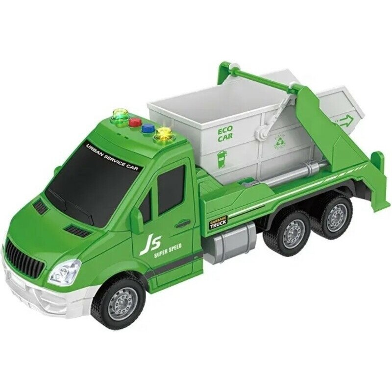 Masina de gunoi interactiva cu pubela Lumini si sunete, 29 cm - eMAG.ro