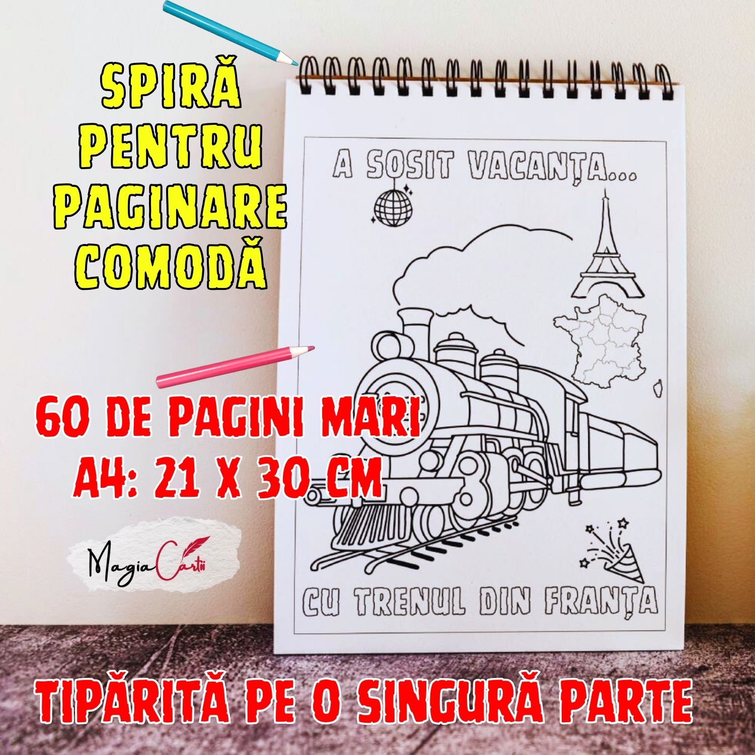 Carte pentru copii, Vacanta de vara Aventuri Harta comorii piratilor ...