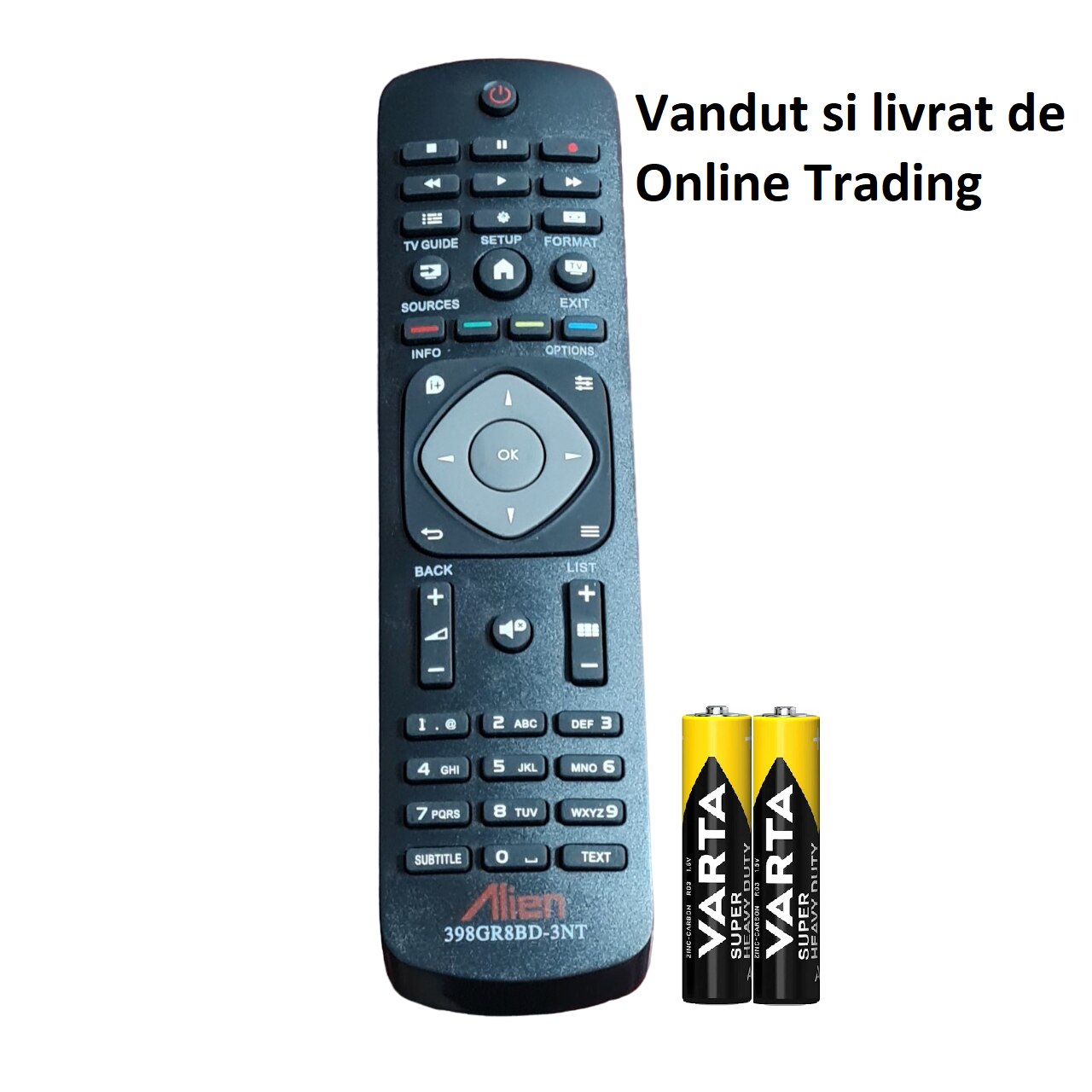 Telecomanda universala PHILIPS, LCD, LED, distanta maxima de operare ...