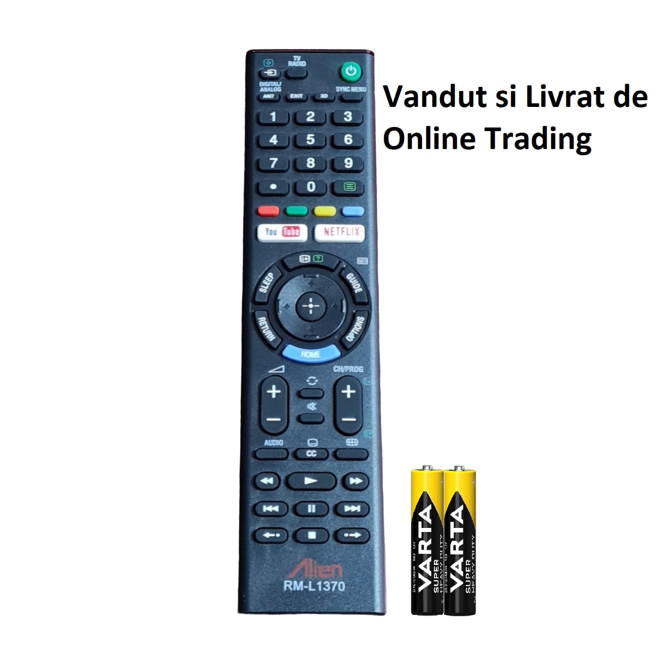 Telecomanda universala SONY Smart TV, LCD, LED, Functii Youtube ...