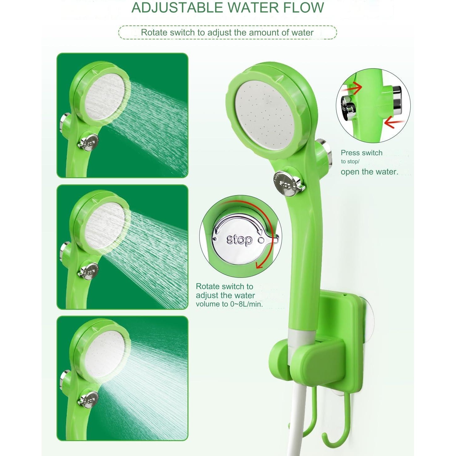 Dus portabil pentru camping cu pompa electrica si acumulator ...