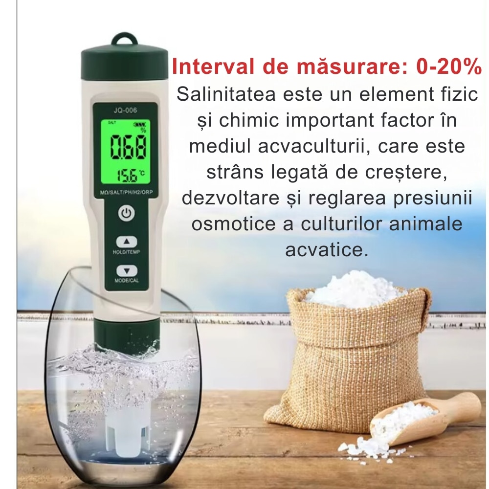 Tester Profesional Calitate Apa 10 in 1, Exaltus®, De masurat ...