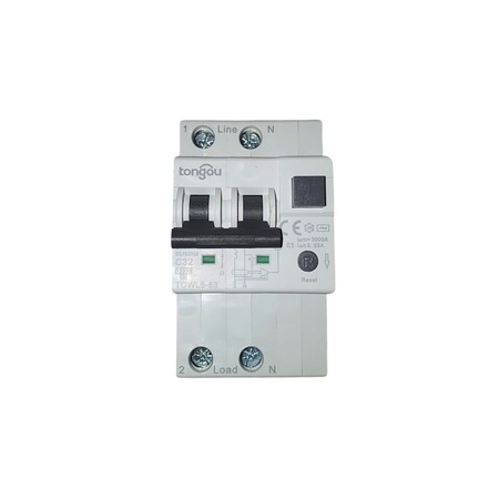 Disjunctor diferential RCCB cu protectie de supra curent (RCBO), 2P 32A ...