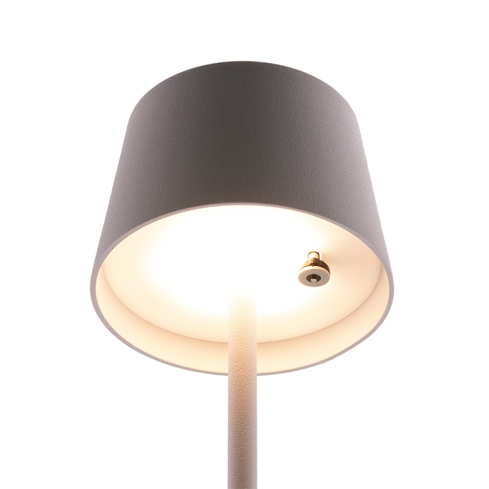 Lampa mini led Monte-Carlo White, Wireless Led, 2700k, IP54, lumina ...